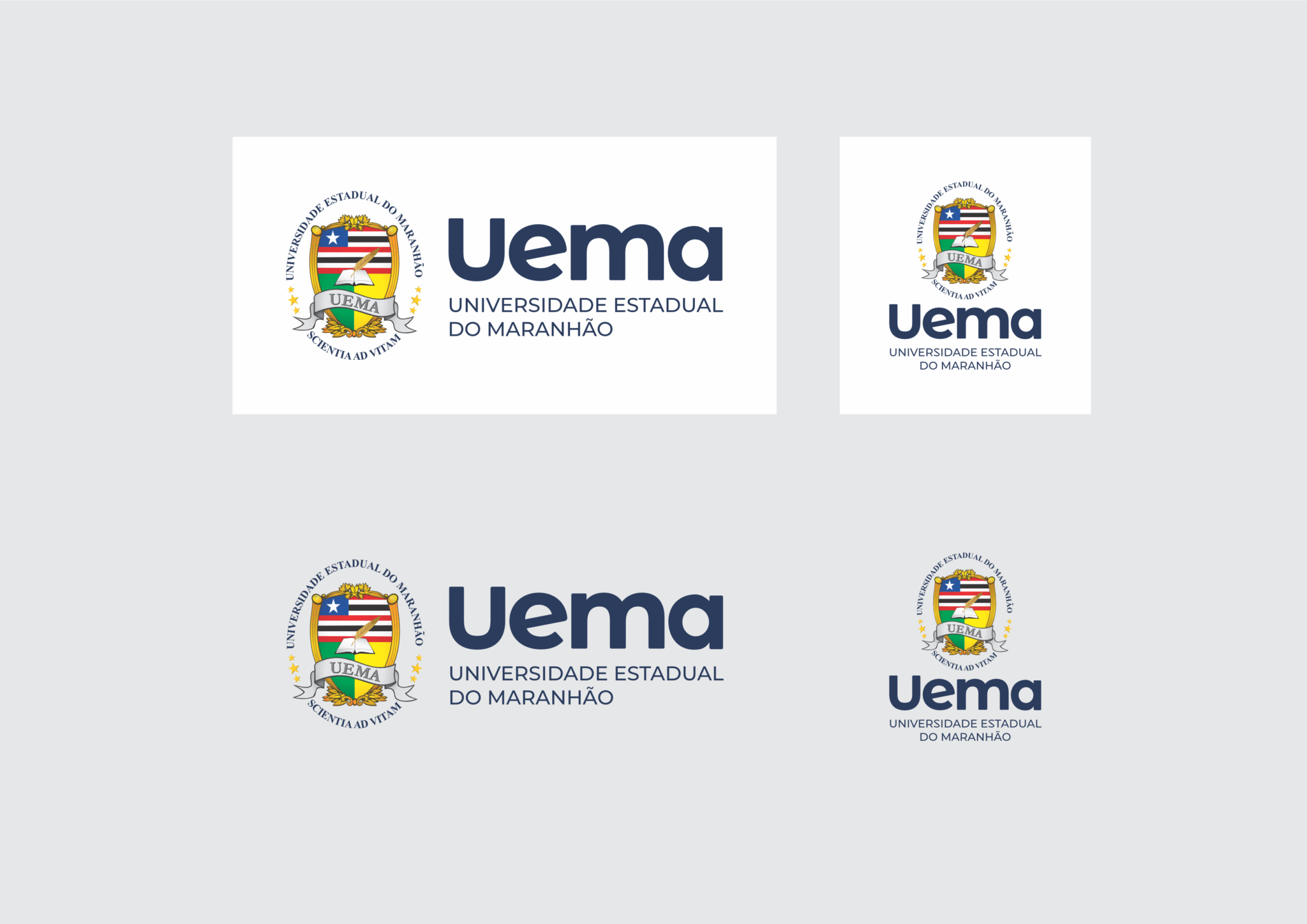 Dados UEMA | ASCOM: Marca UEMA (Logo da UEMA)