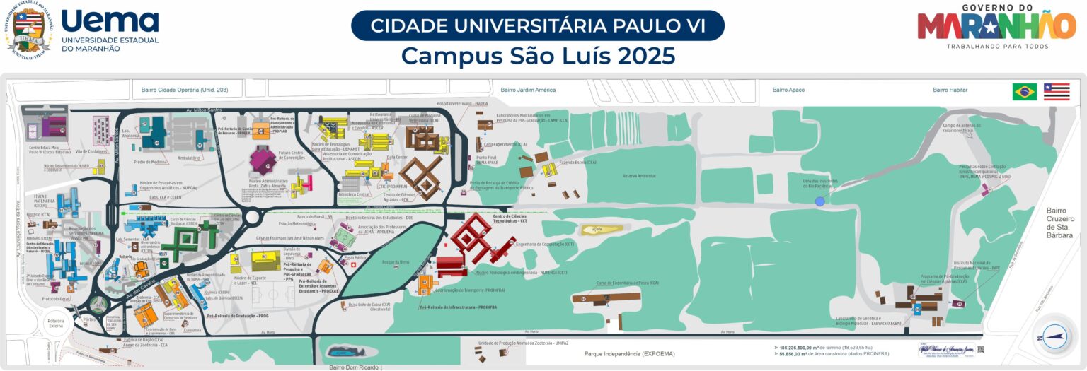 Dados UEMA | Mapas – UEMA Campus São Luís
